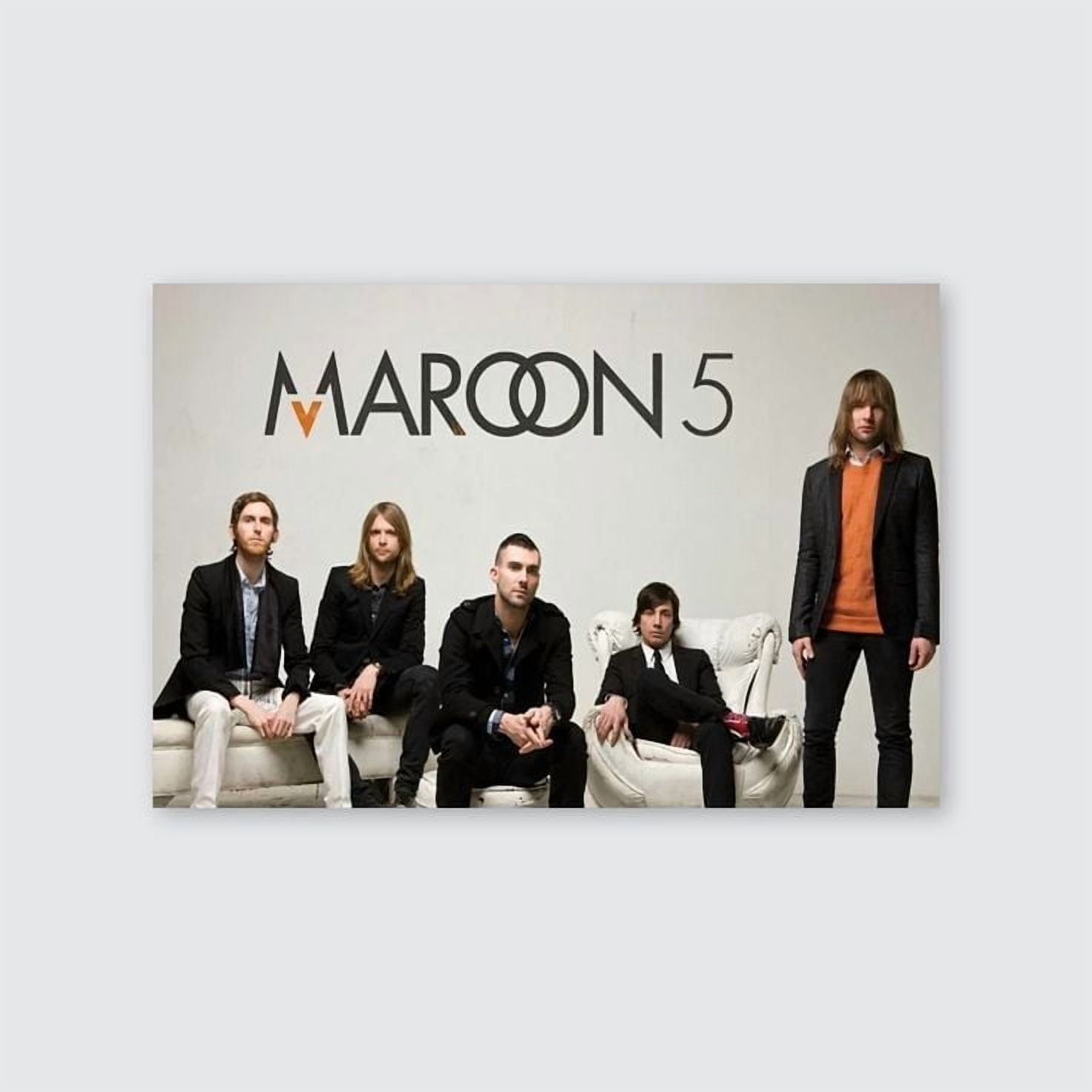 MAROON 5 Poster Rock Group Album Cover Photo Size 24''x36'' - Postora ...