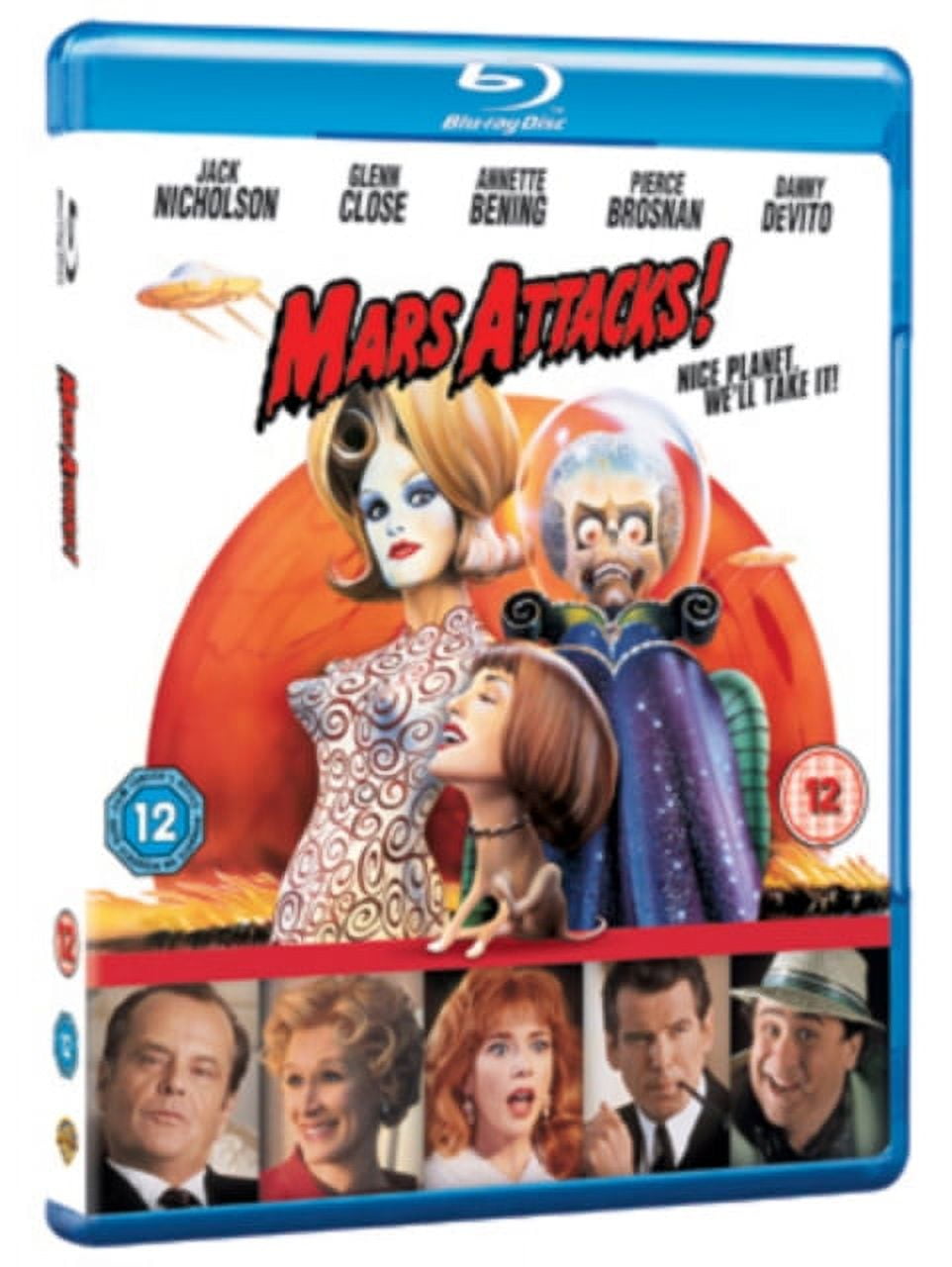 MARS ATTACKS! Blu-ray Region Free - Walmart.com
