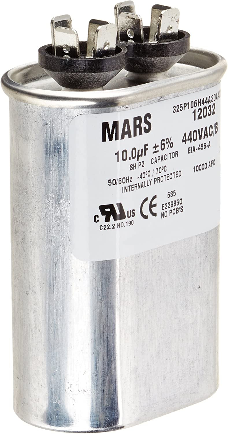 MARS Genuine OEM 12032 Motor Oval Run Capacitor Series 120 - Walmart.com