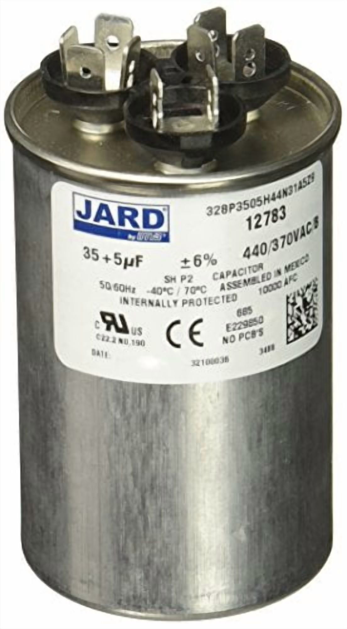 MARS - Motors & Armatures 12783 Round 35 + 5 uf MFD 440V VAC Motor Dual ...
