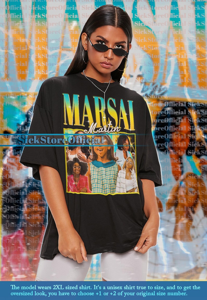 MARSAI MARTIN Vintage Shirt, Marsai Martin Homage Tshirt, Marsai Martin ...