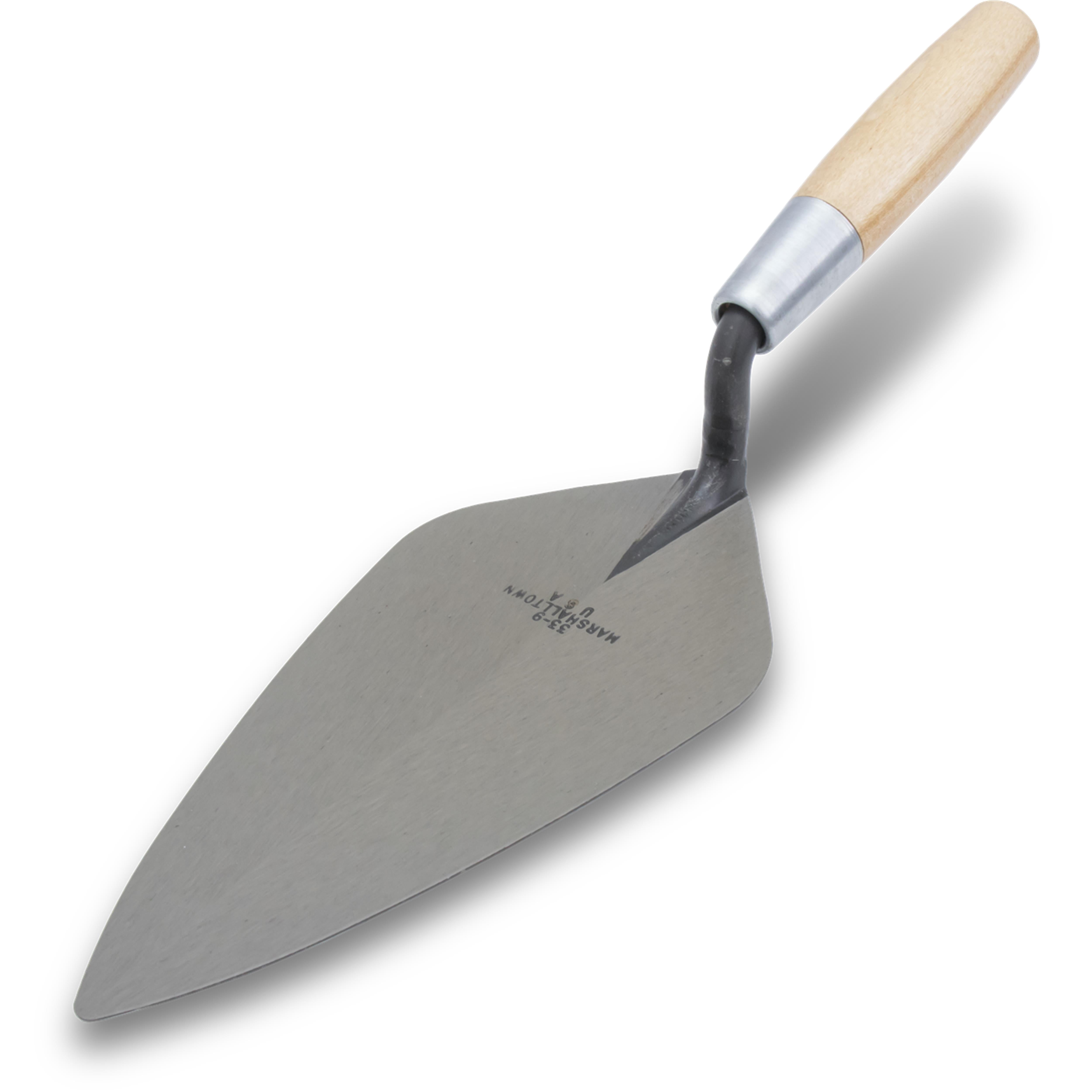 MARSHALLTOWN 33 9.5 London Brick Trowel, 9.5 x 4.375 Inch Masonry ...