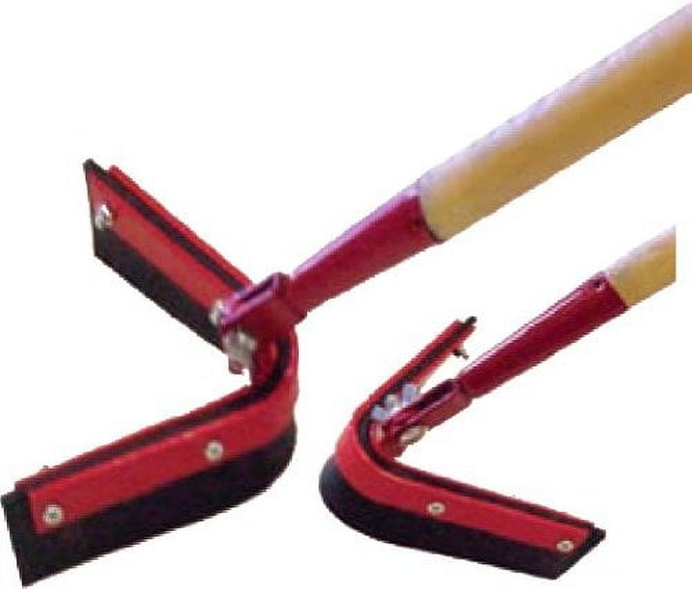 MARSHALLTOWN RED704942 V Shaped Crack Squeegee with 54-Inch Handle ...