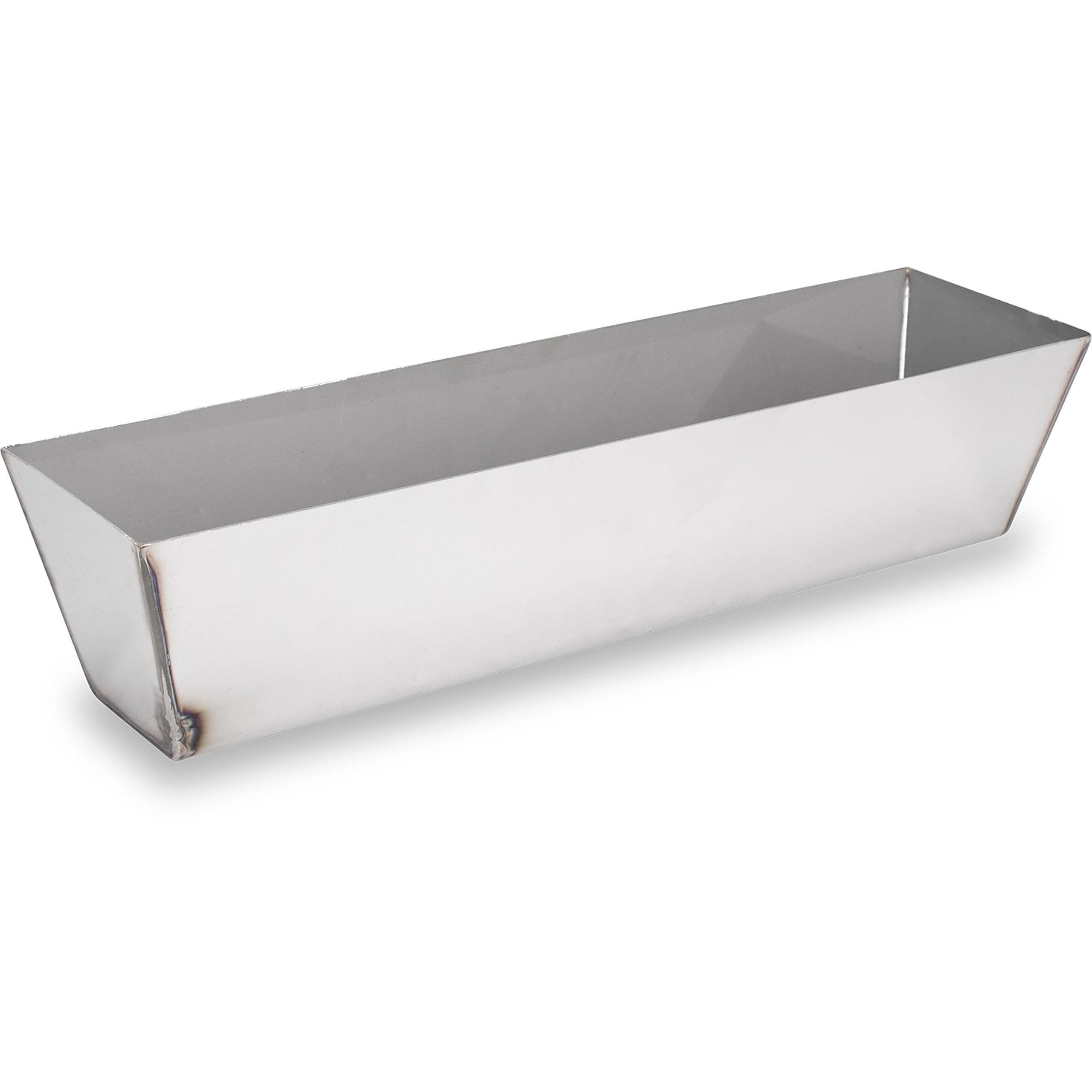 MARSHALLTOWN Stainless Steel Contour Bottom Mud Pan, 14" Width, with ...