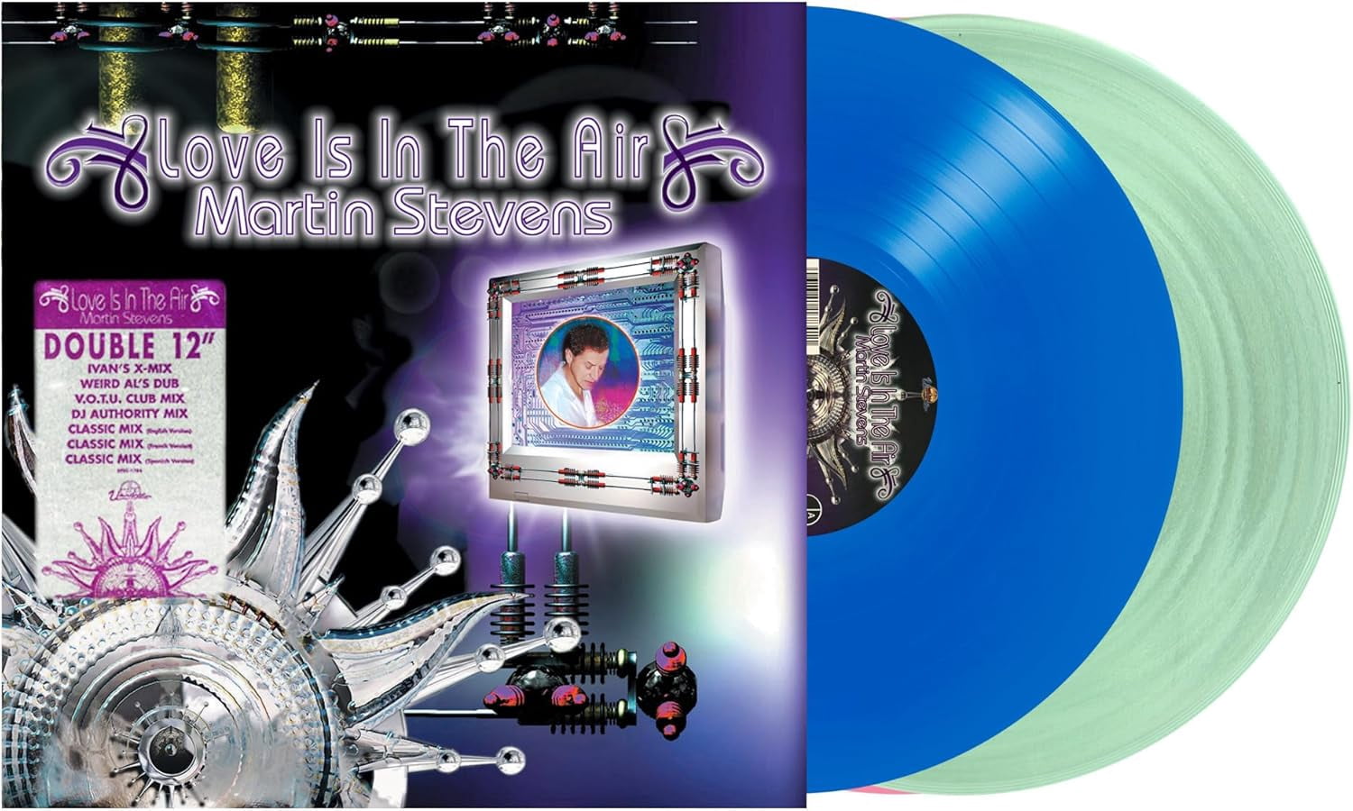 MARTIN STEVENS - Love Is In The Air (2x12" White Clear & Blue Vinyl ...