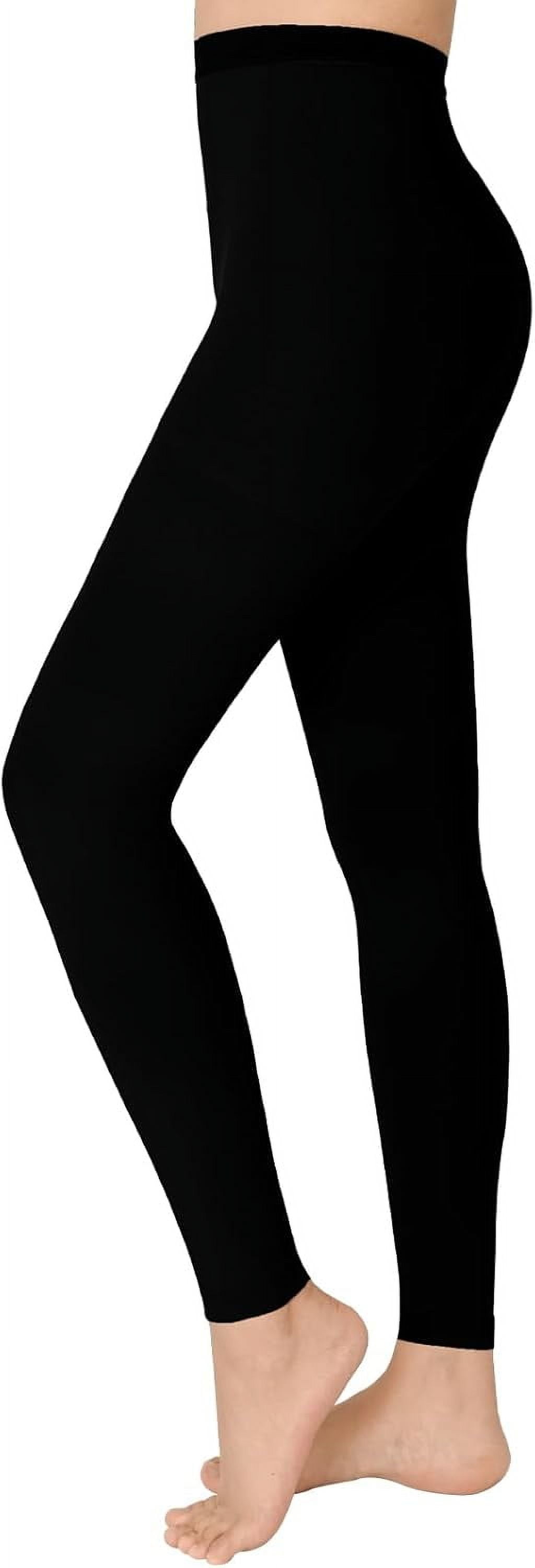 MARTINE MALL 20-30 mmHg Medical Footless Compression Pantyhose Black XL ...