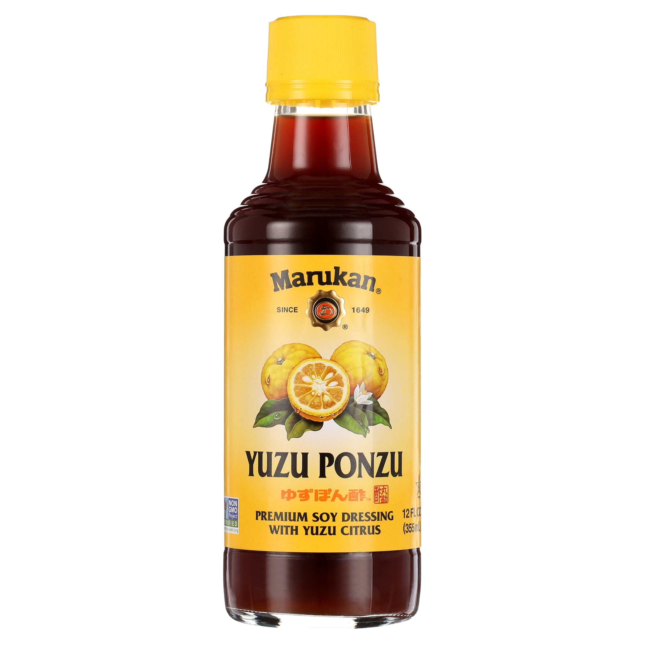 Marukan Yuzu Ponzo Premium Soy Dressing With Yuzu Citrus, 12 Oz - Walmart.com