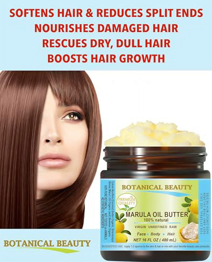 MARULA OIL BUTTER RAW VIRGIN UNREFINED for Face, Body, Hair, Lip, Nails ...