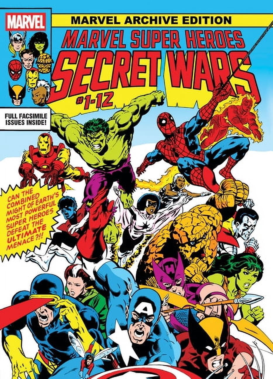 Marvel Archive Edition: Marvel Super Heroes Secret Wars Gallery Edition ...