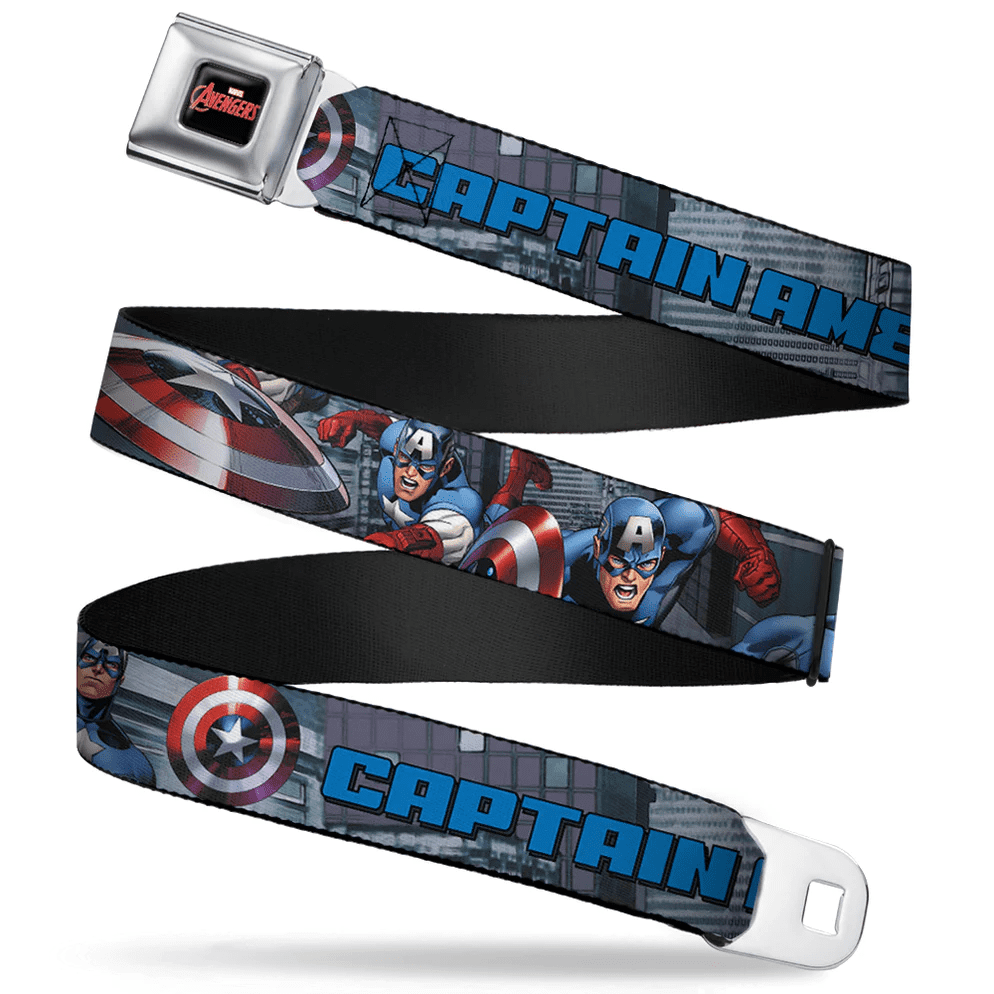 MARVEL AVENGERS MARVEL AVENGERS Logo Seatbelt Belt - WCA013 - Walmart.com
