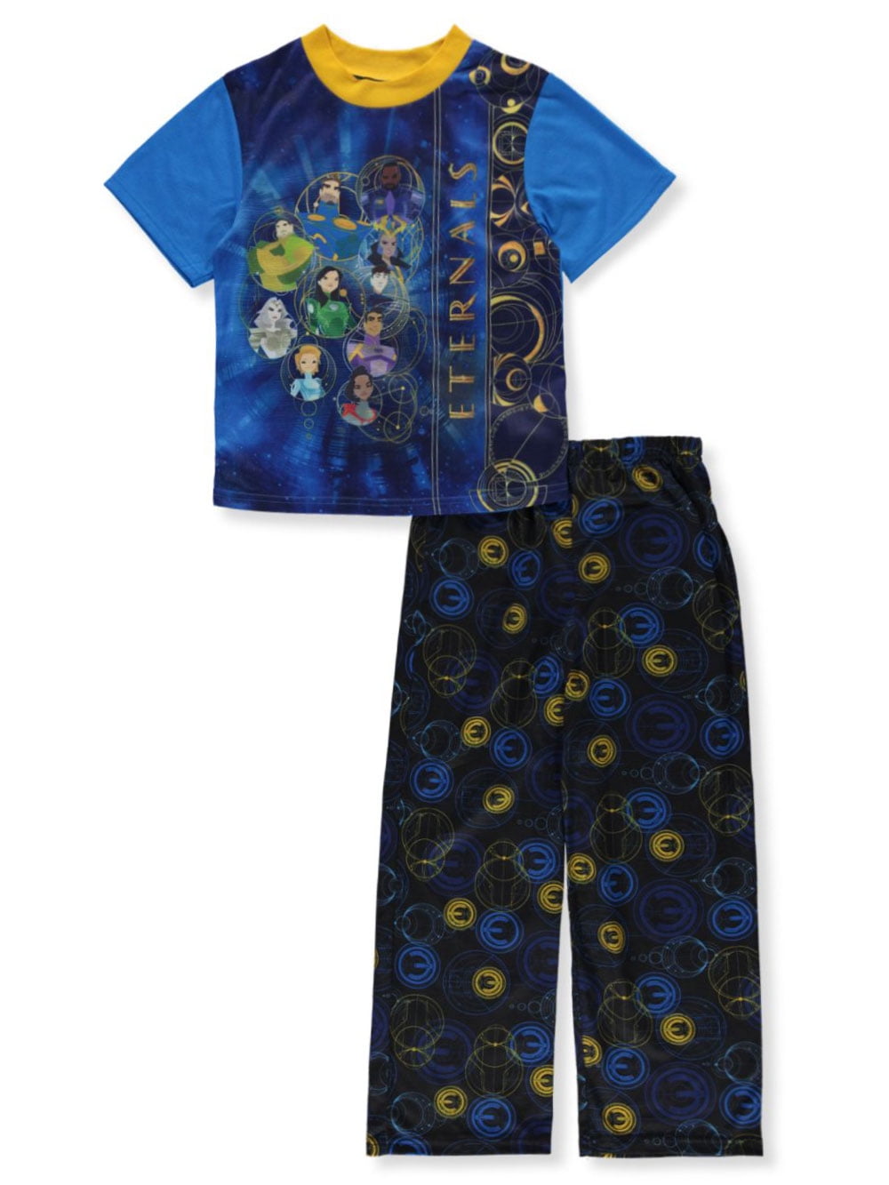 MARVEL Boys Marvel Comics Eternals Character Lineup Pajamas (6 ...