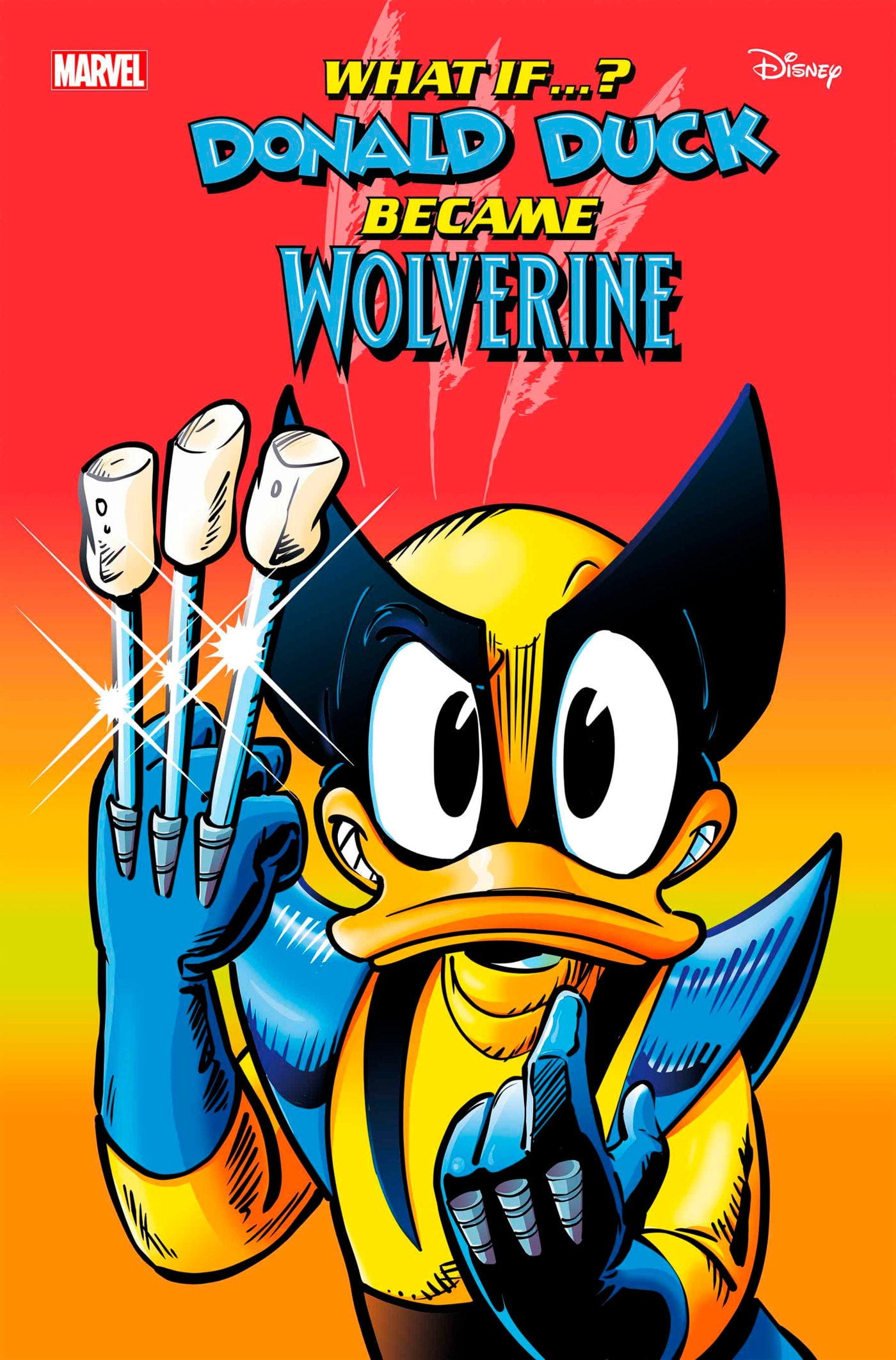MARVEL & DISNEY: WHAT IF...? DONALD DUCK BECAME WOLVERINE #1 - Walmart.com