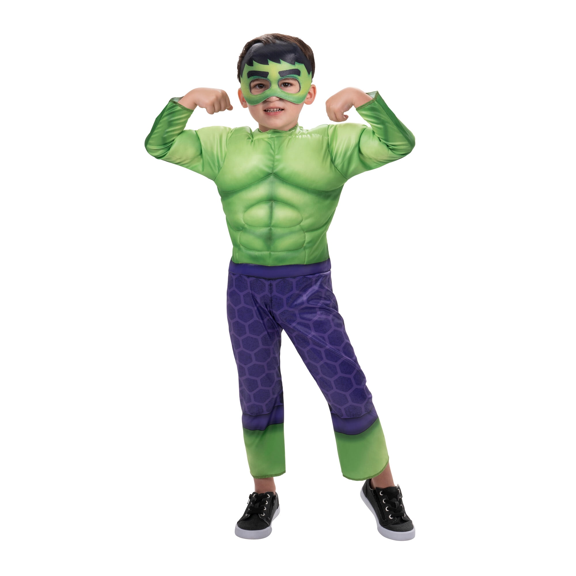 MARVEL Hulk Official Toddler Halloween Costume - Premium Quality Padded ...