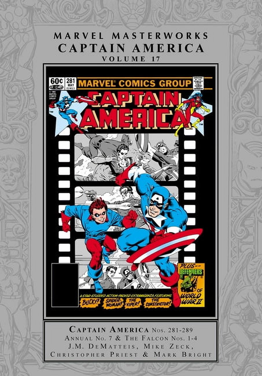 Marvel Masterworks: Captain America Vol. 17, (Hardcover) - Walmart.com
