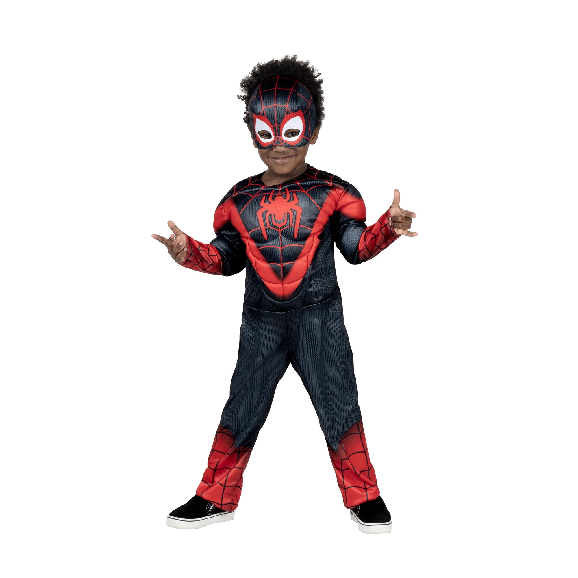 MARVEL Miles Morales Boys Toddler Halloween Costume , Toddler size 2T ...