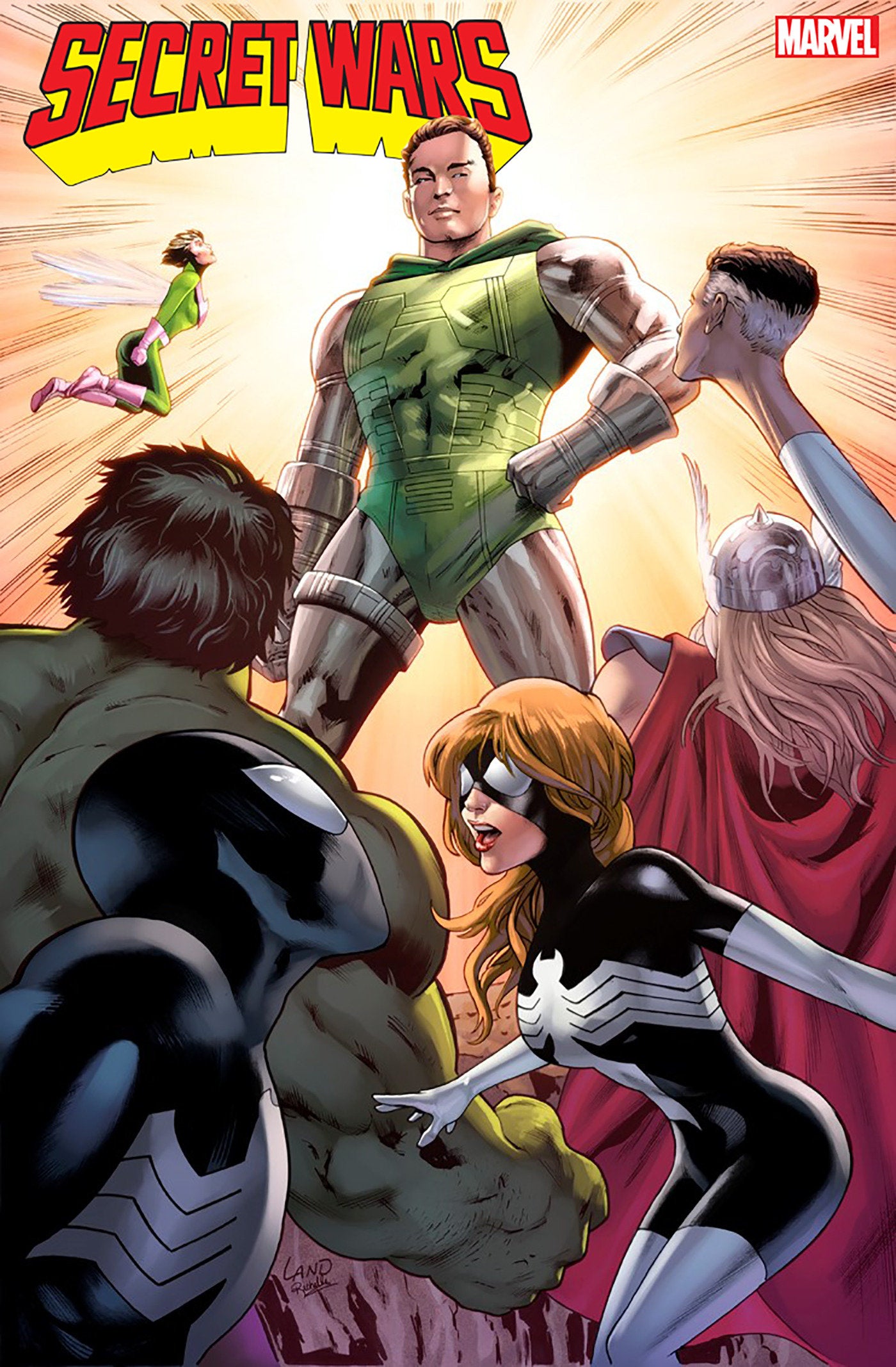 MARVEL SUPER HEROES SECRET WARS #11 FACSIMILE EDITION GREG LAND VARIANT ...