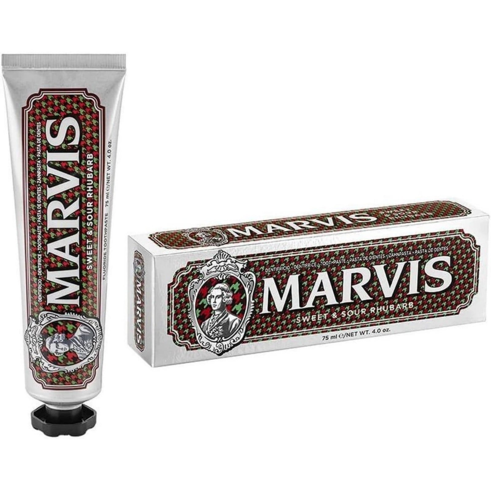 MARVIS Limited Edition Sweet & Sour Rhubarb Toothpaste with Hint of ...