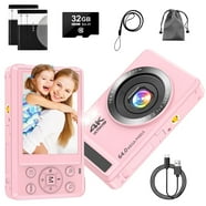 Portable Compact Digital Camera 18MP 2.7 Inch LCD Screen 8x Zoom Smile ...