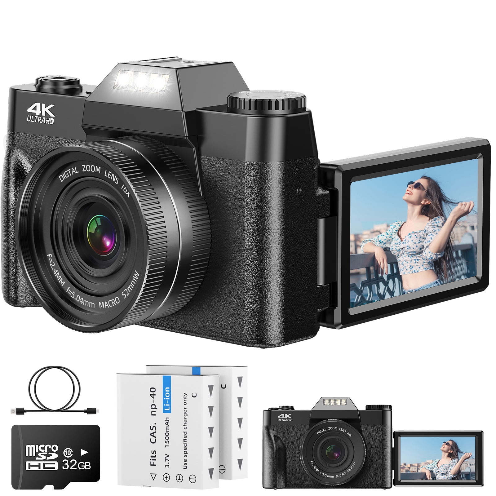 MARVUE Digital Video Camera for Youtube 4K Video Camera 48MP 30FPS ... MARVUE Digital Video Camera for Youtube 4K Video Camera 48MP 30FPS ...