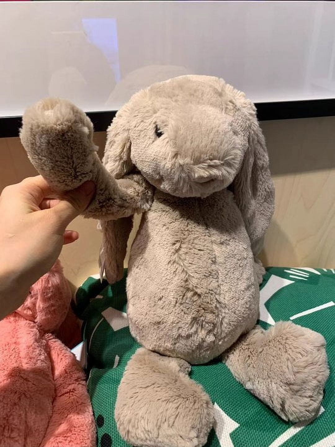 Jellycat Bashful Bunny Stuffed Animals Plush Toy with Fluffy Soft Ears Endless Fun Bunny Toys ...