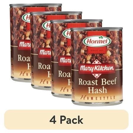 (4 pack) MARY KITCHEN Roast Beef Hash, Canned Roast Beef Hash, 14 oz ...