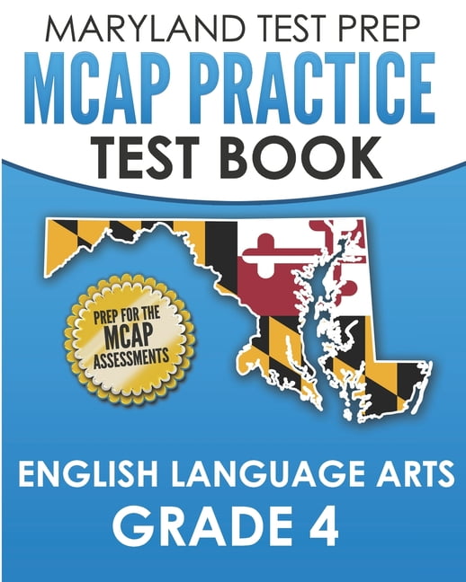 MARYLAND TEST PREP MCAP Practice Test Book English Language Arts Grade ...