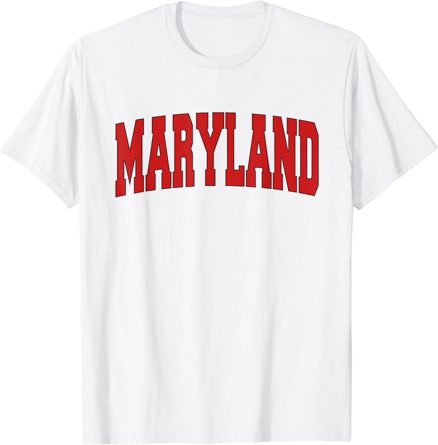 MARYLAND USA STATE MD Varsity Style Vintage Sports T-Shirt - Walmart.com