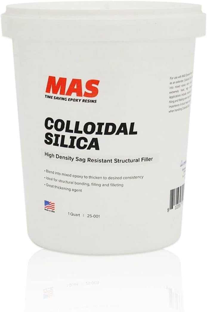 MAS Epoxies Colloidal Silica Filler, Quart 25-001 - Walmart.com