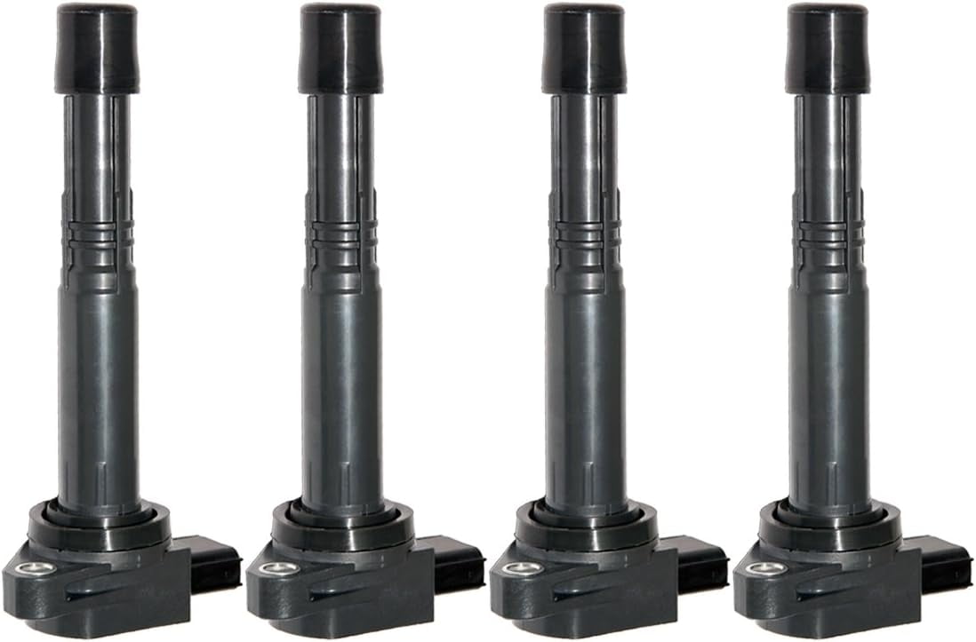 MAS Set of 4 Ignition Coil Pack Compatible with Honda Acura 2002 2003 ...