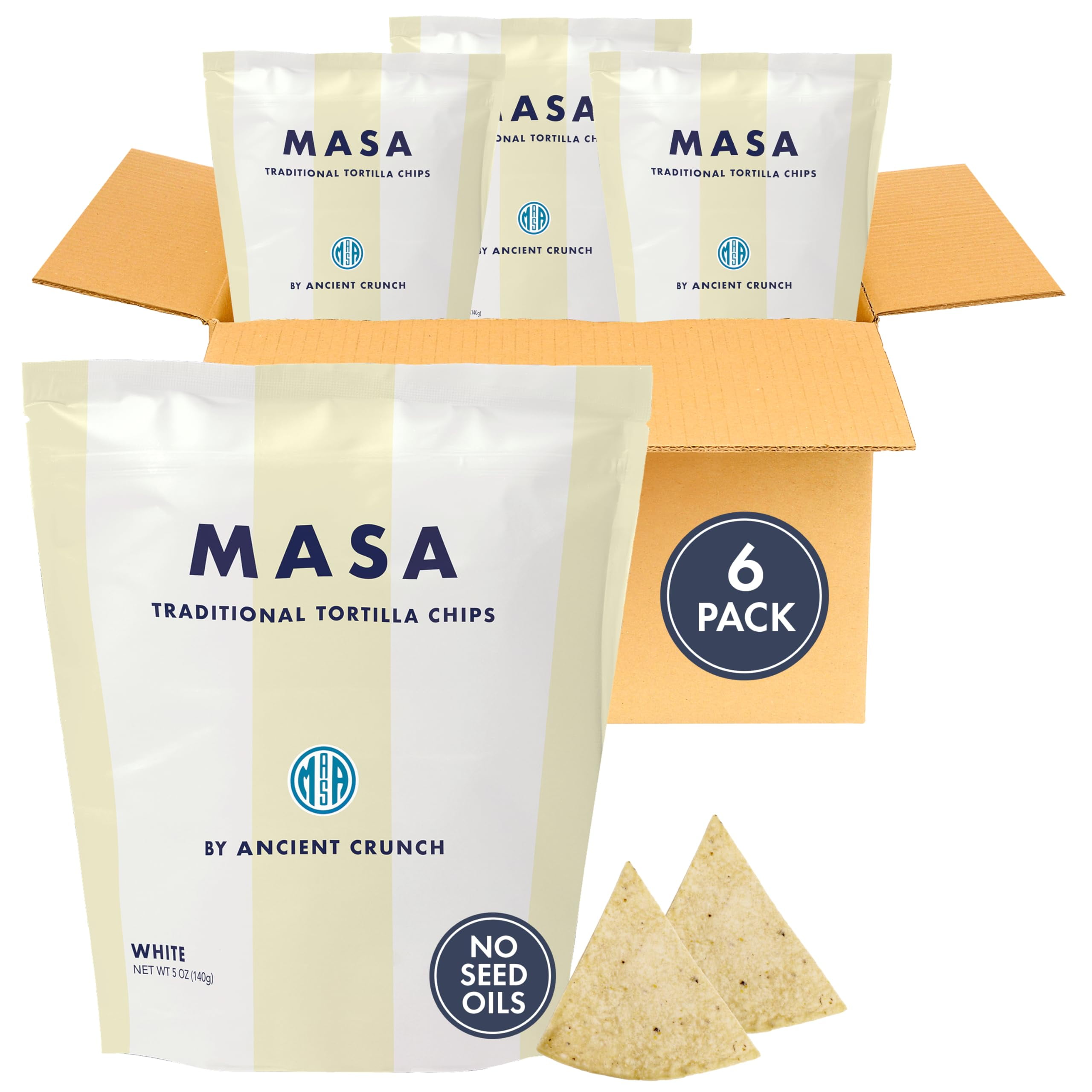 MASA Tortilla Chips Snack DMF15 Pack - Seed Oil Organic Chips Tortilla ...