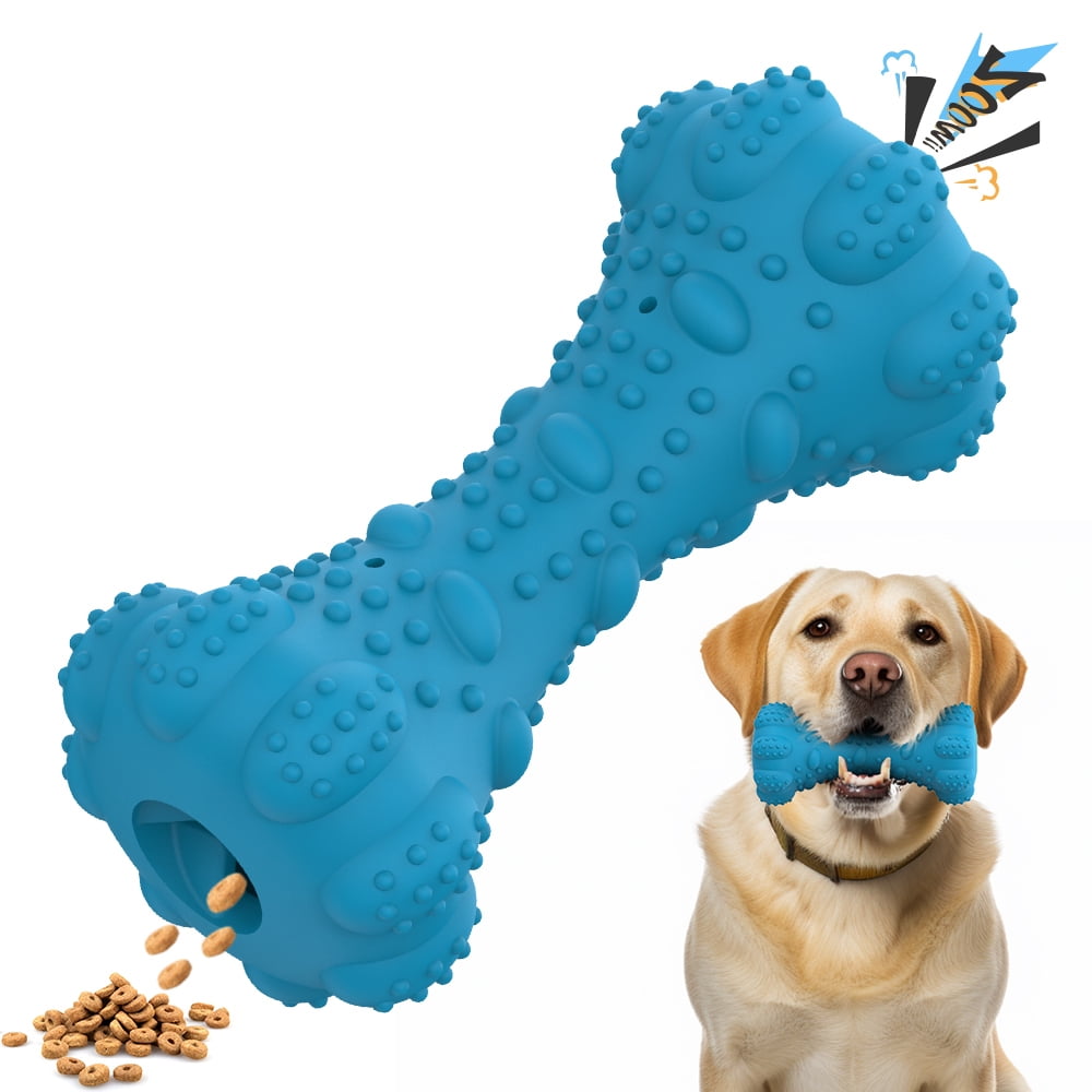 MASBRILL Dog Chew Toys for Aggressive Chewers,Ultra-Durable Natural ...