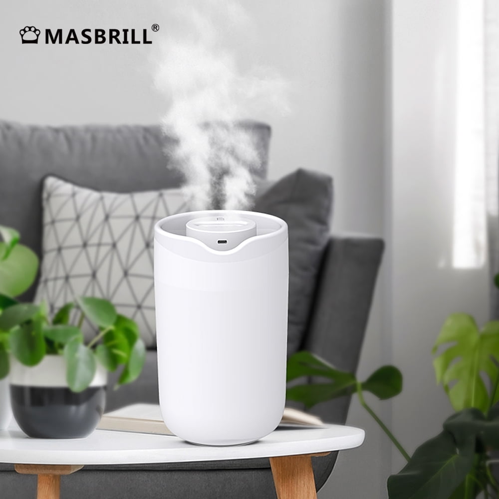MASBRILL Room Brand Humidifiers, 2.5L Cool Mist for Both Baby & Bedroom ...