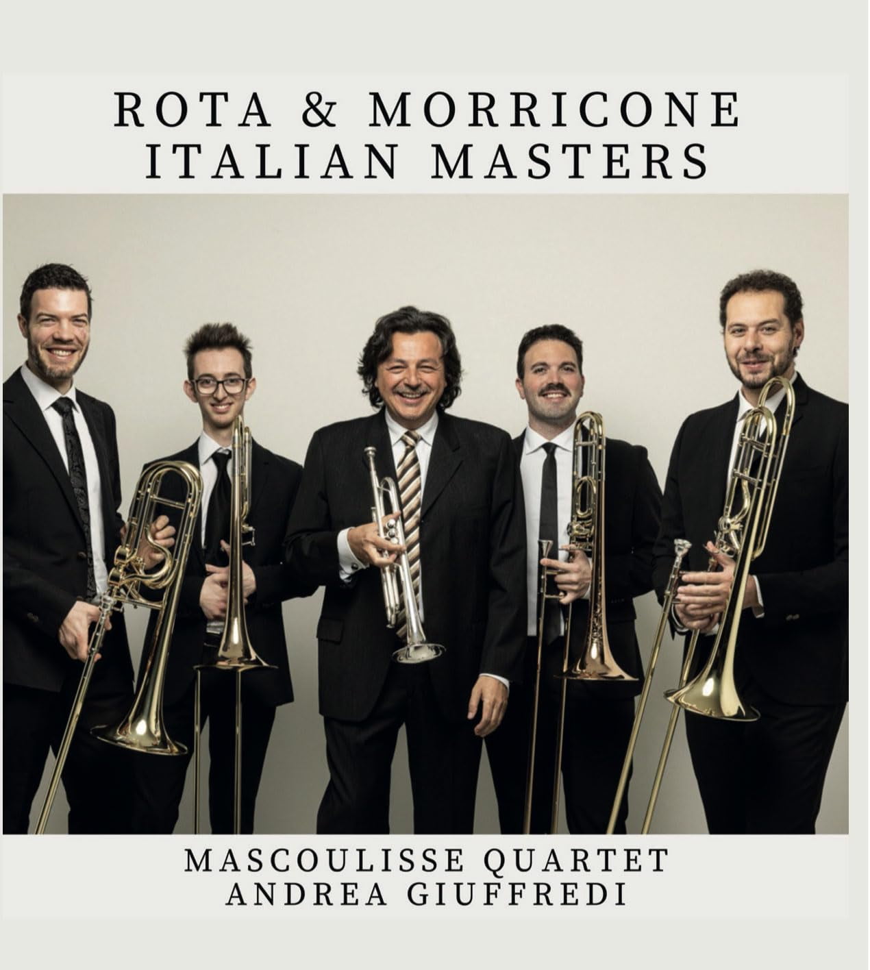 MASCOULISSE QUARTET & ANDREA GIUFFREDI Rota & Morricone Italian Masters ...