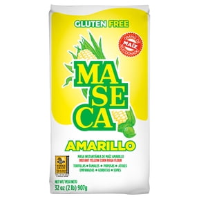Maseca Blue Instant Corn Masa Flour, 32 oz, Traditional Mexican Dishes ...