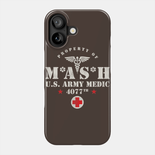 MASH 4077 Vintage Logo with a Classic and Beloved 70s 80s TV Case for ...