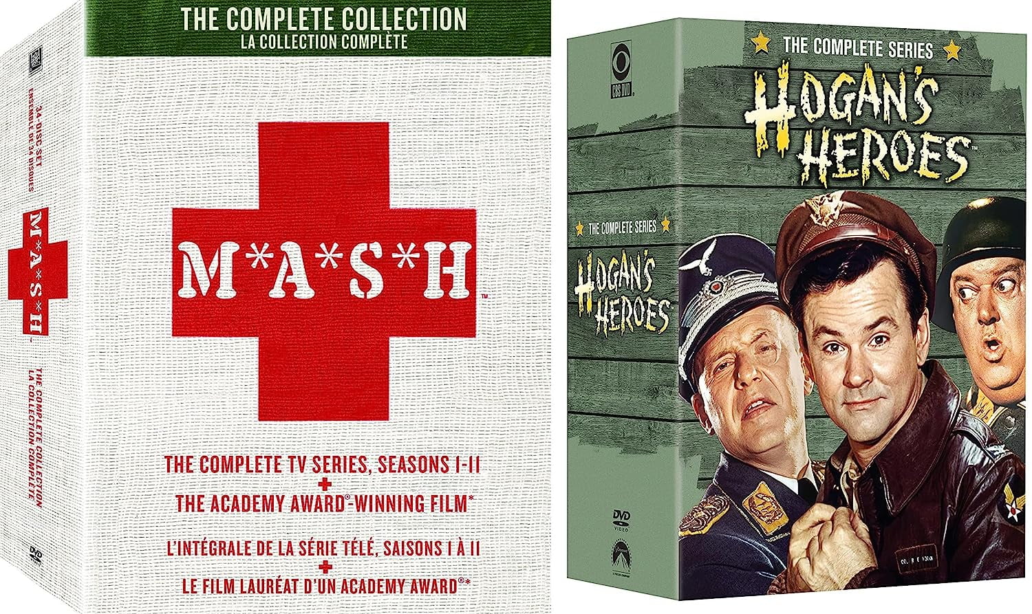 MASH Complete Collection TV Series plus Movie & Hogan's Heroes Complete ...