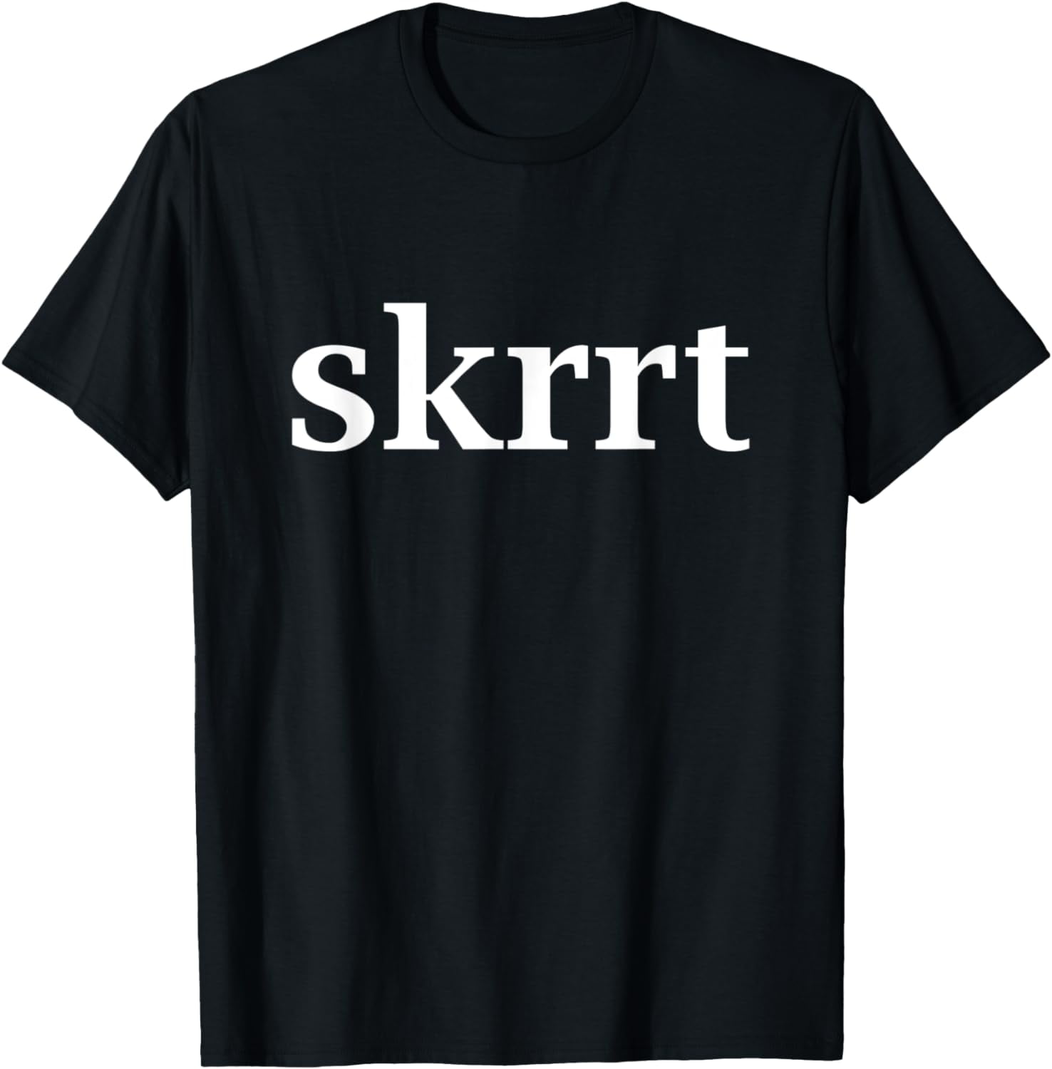 MASHALILI Printed Funny Skrrt Skrrt Hip Hop Rap T-Shirt - Walmart.com