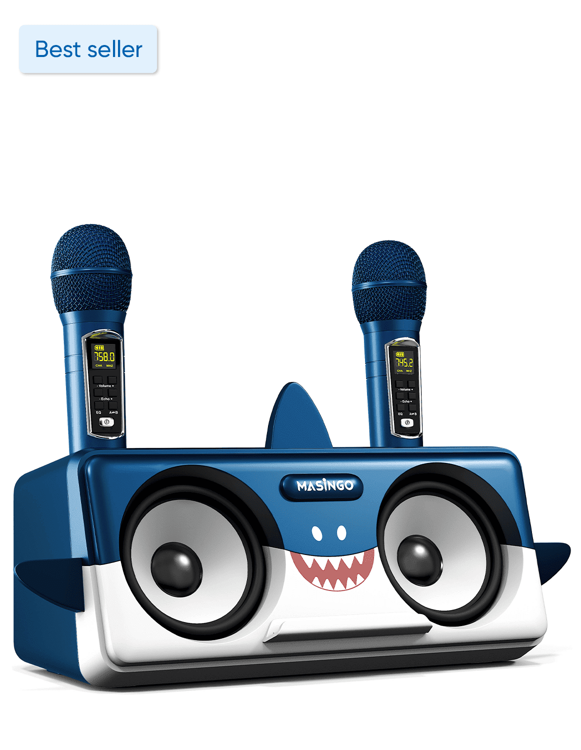 MASINGO G3 Shark Children's Karaoke Pop 6-Songs Karaoke Cartridge ...