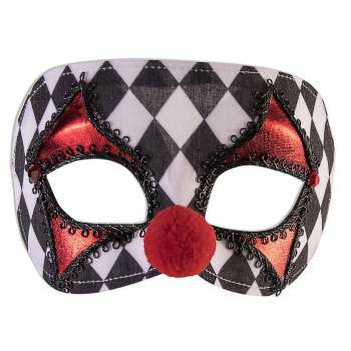 MASK-CHECKERED CLOWN - Walmart.com