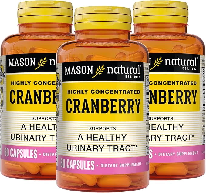 MASON NATURAL Cranberry Highly Concentrated Supports Antioxidant and ...