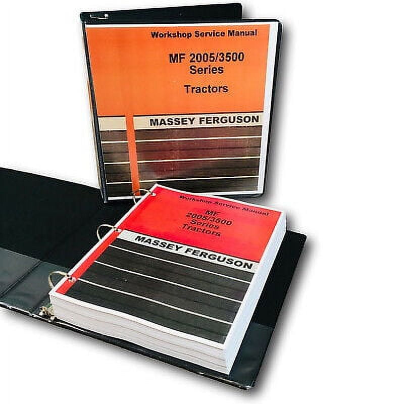 MASSEY FERGUSON 3500 SERIES 3505 3525 3545 TRACTOR SERVICE MANUAL ...