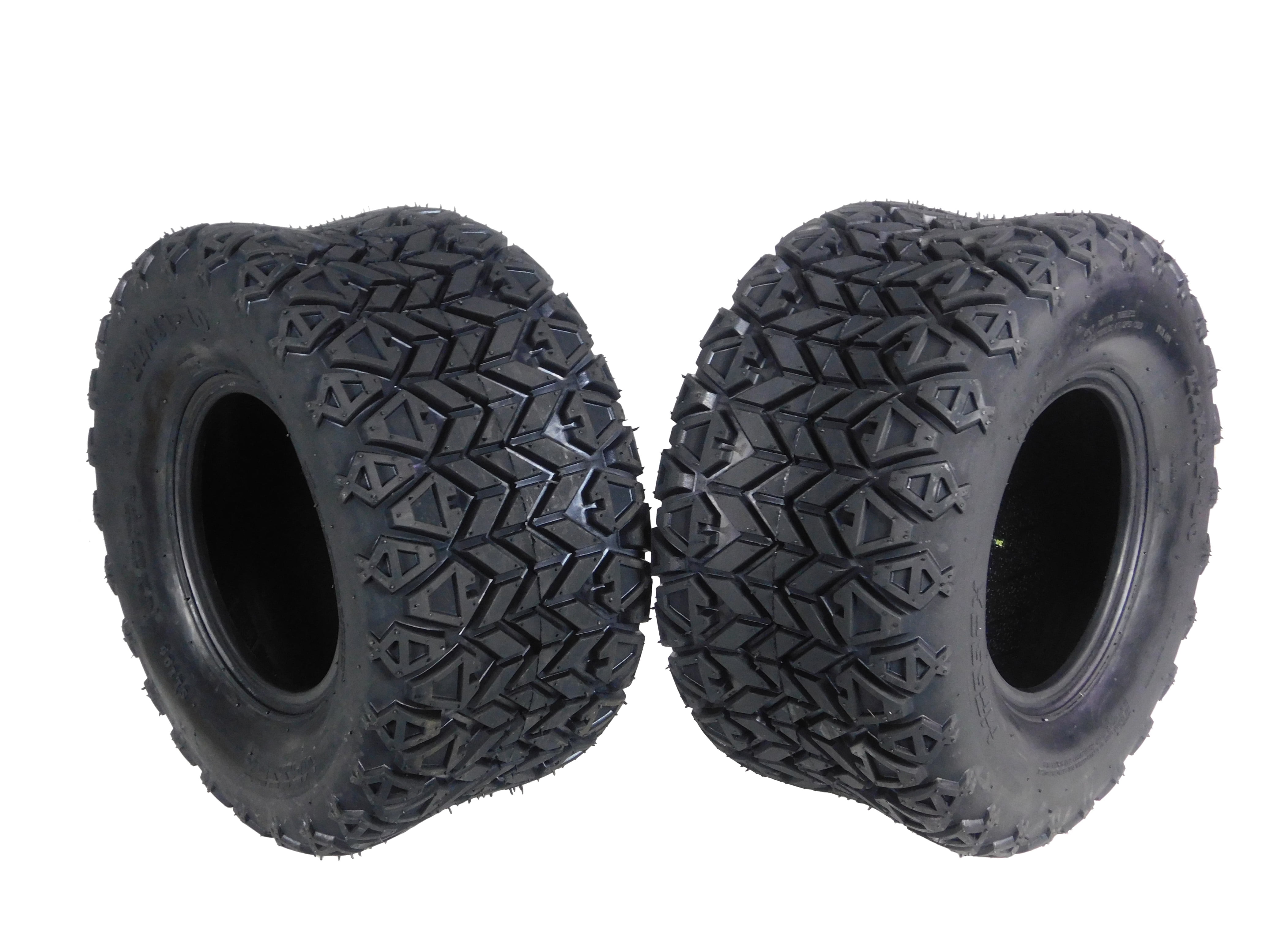 MASSFX 22x11-10 Turf-Friendly Golf Cart, Mower, Lawn & Garden Tires ...