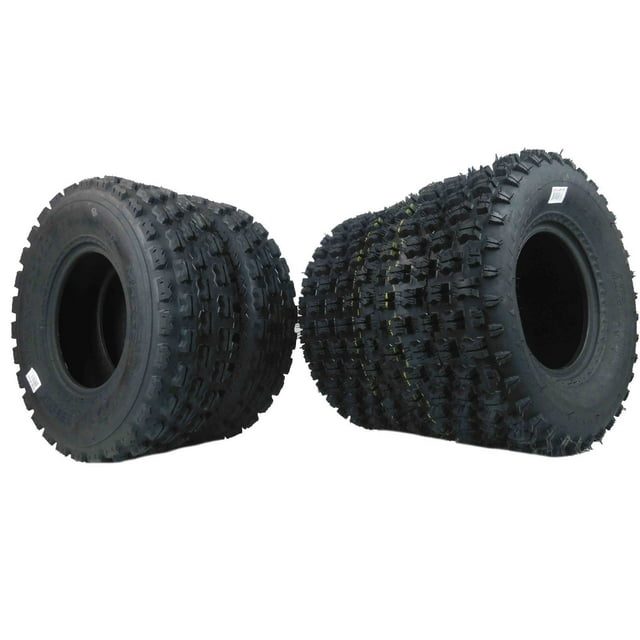 MASSFX Front & Rear ATV & UTV Tires 22x7-10 20x10-9 - 4 Ply Durable 1/2 ...