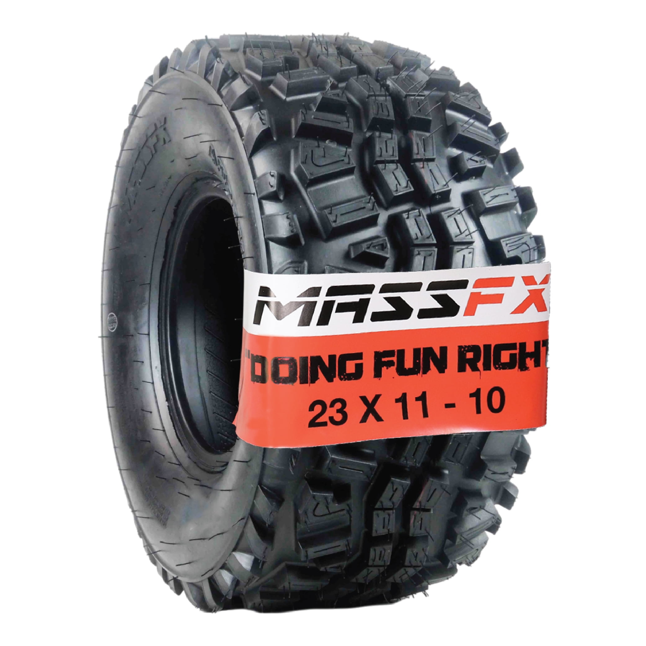 MASSFX 23x11-10 Front or Rear Tire for All-Terrain (ATV), Utility-Task ...