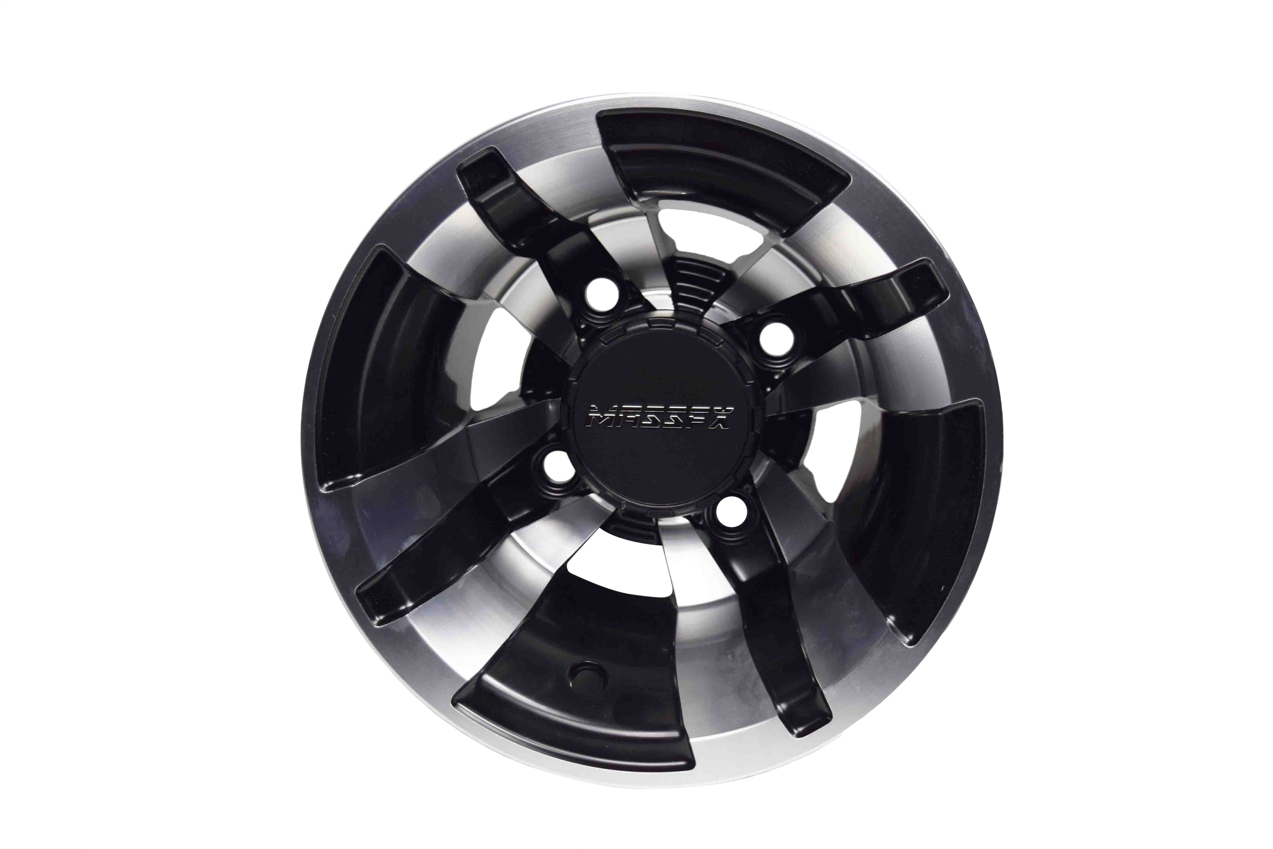 MASSFX MX984110HM 9x8 4/110 3+5 Machined ATV 9" Rim Rear Single Wheel ...