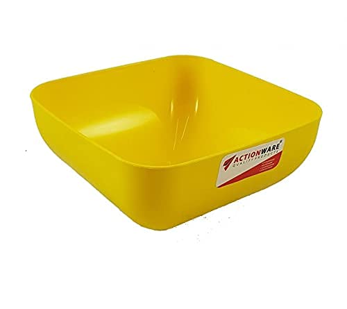 MASTANO Square Plastic Microwave Safe Unbreakable Mixing Bowl for ...