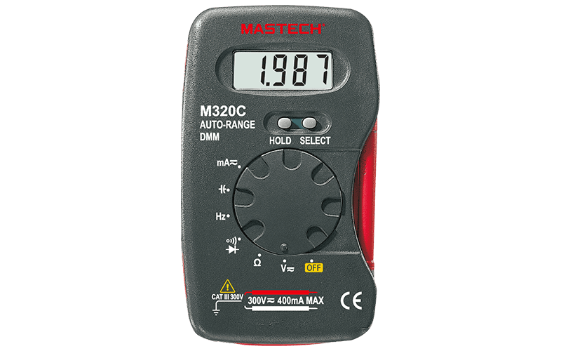 MASTECH M320 Digital Pocket Pen Type Multimeter Pliers Voltage Circuit ...