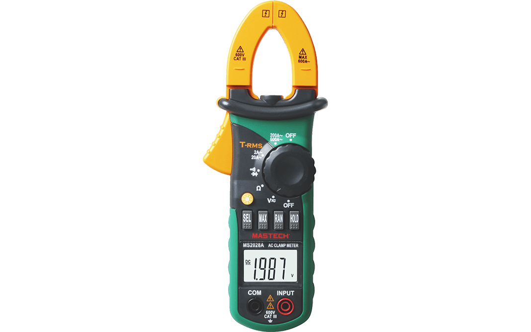 MASTECH MS2028A Current Pliers Voltage Circuit Tester Pincers ...