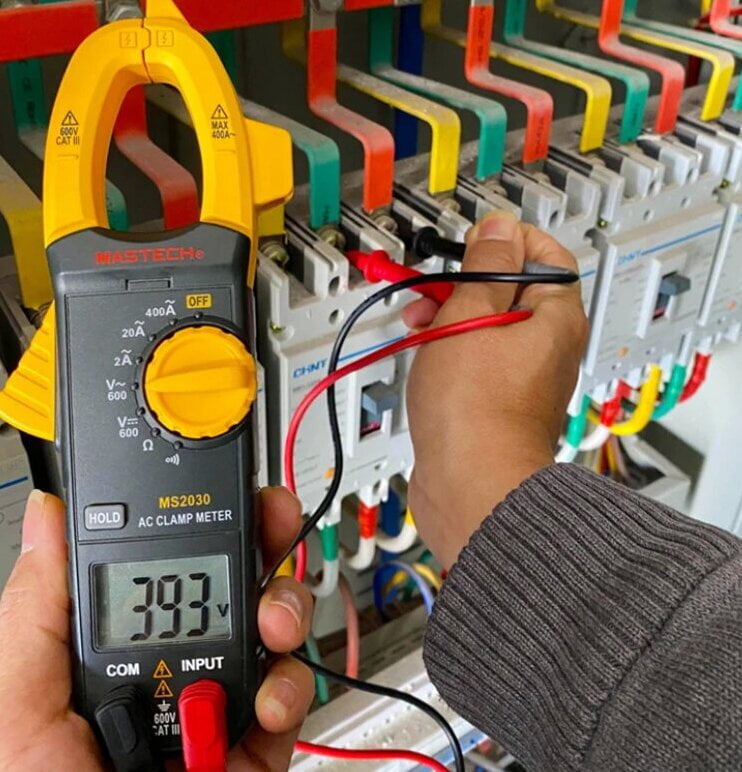 MASTECH MS2030 Current Pliers Voltage Circuit Tester Pincers Multimeter ...