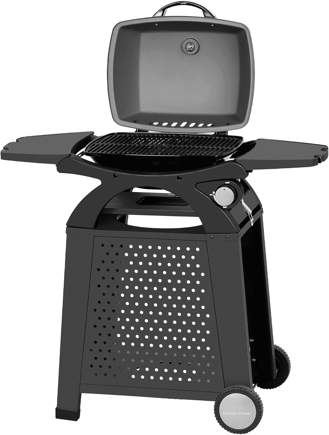 Master Cook Portable Propane BBQ Grill, Tabletop Gas Grill with Cart ...